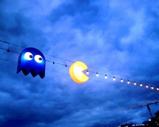 Pac-Man Street Lights – MoPo Geek