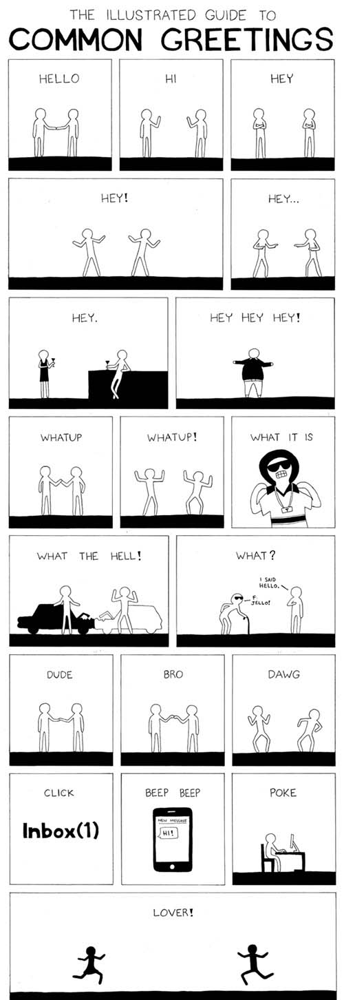 The Illustrated Guide to Common Greetings – MoPo Geek