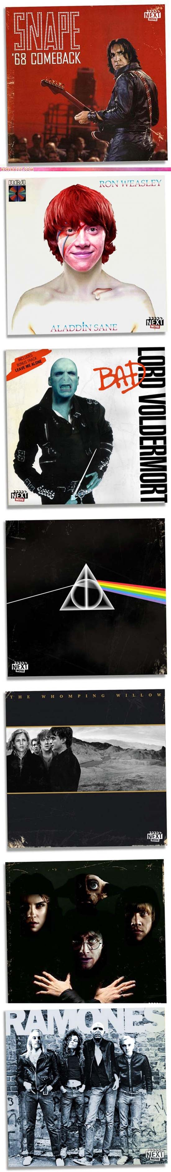Harry Potter Album Covers – MoPo Geek