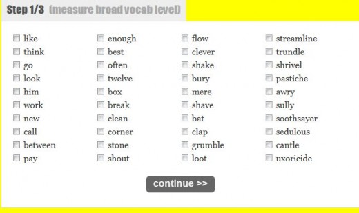 How many words do you know? Test Your Vocab – MoPo Geek