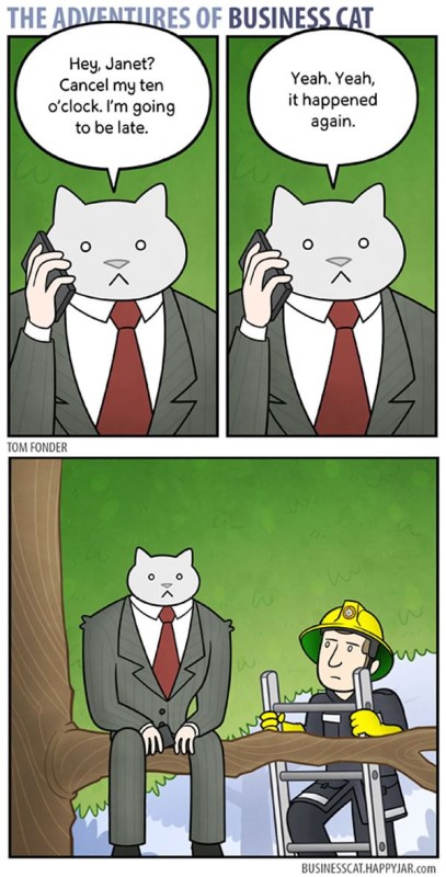 The Adventures of Business Cat – MoPo Geek